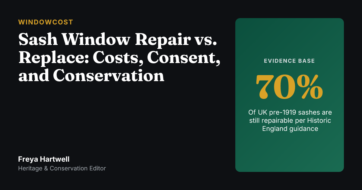 Sash Window Repair vs. Replace: Costs, Consent, and Conservation ...